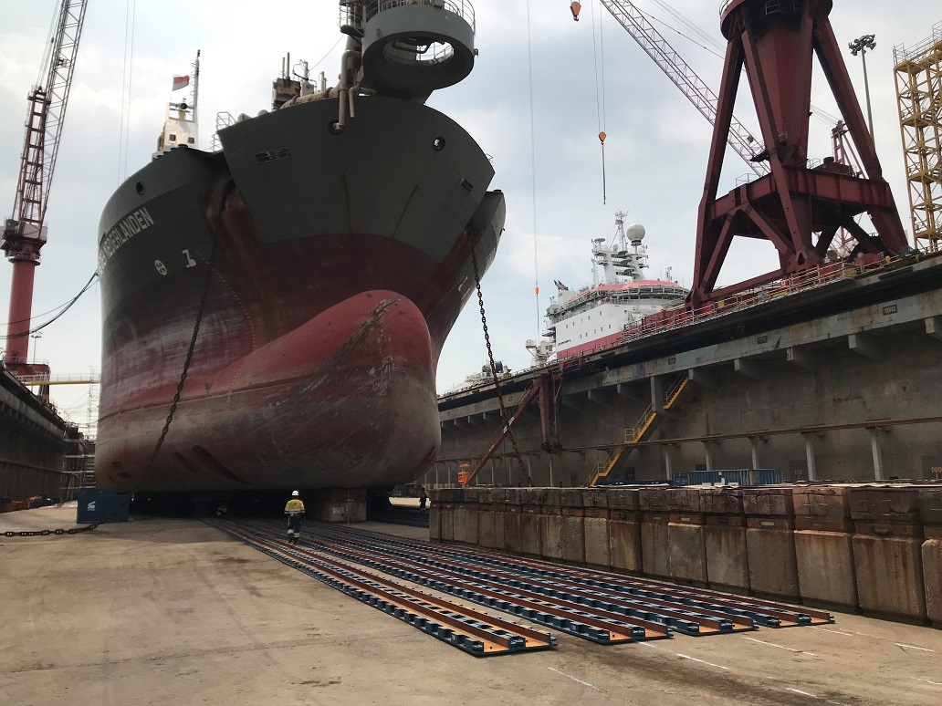 SARENS - Keppel Shipyard Project in Singapore