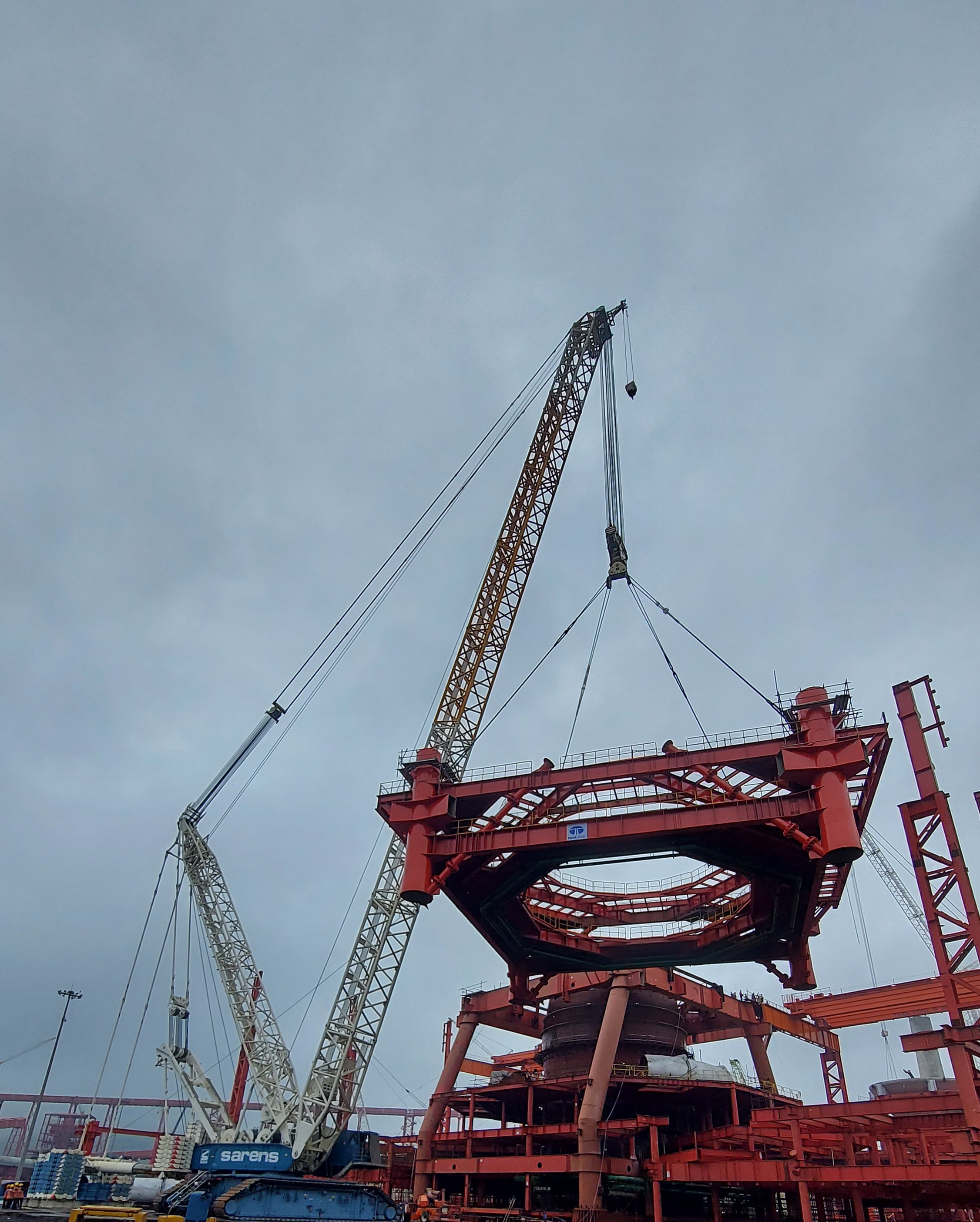 SARENS - The Largest Blast Furnace In India