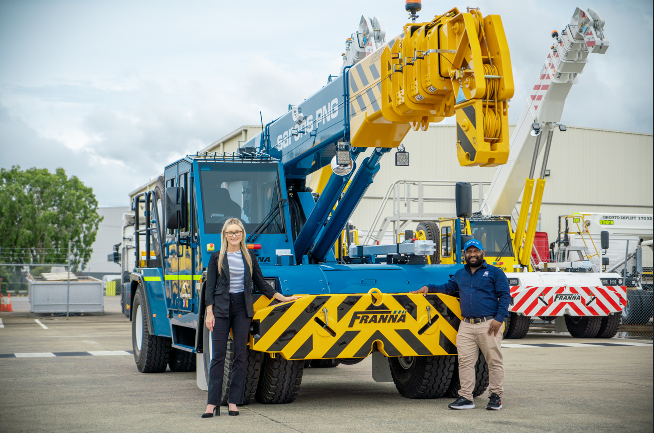 SARENS - Sarens PNG Strengthens Fleet with Mac25 Franna Crane: A Game ...