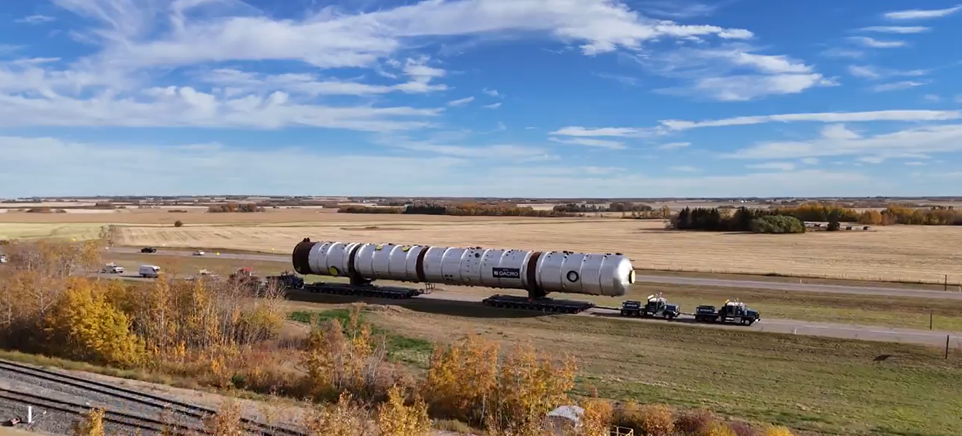 SARENS - Sarens Powers Shell Polaris CCS Project with Expert Heavy Haul ...