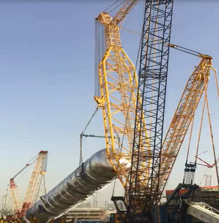 SARENS - Sarens Praised for Challenging Lift at KNPC Clean Fuels Project